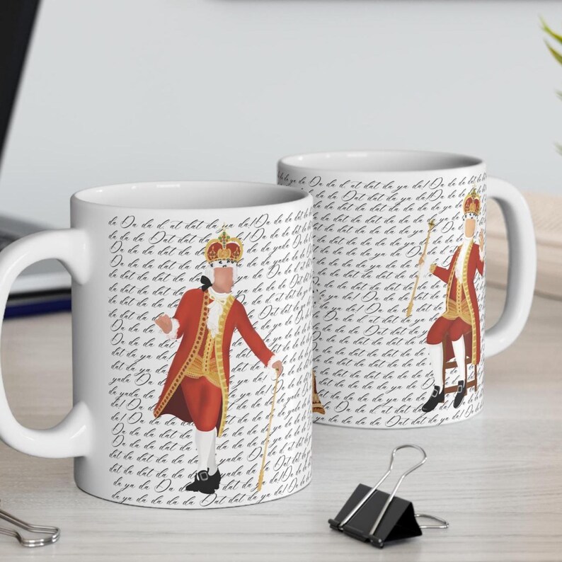 Hamilton King George Mug: Musical Theater Gift for Coffee Lovers - Etsy