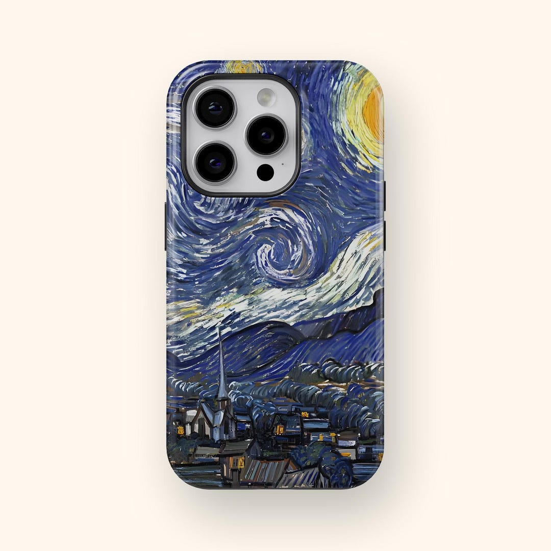 Vincent Van Gogh "starry Night" Phone Case for iPhone 14 13 12 11 Pro ...