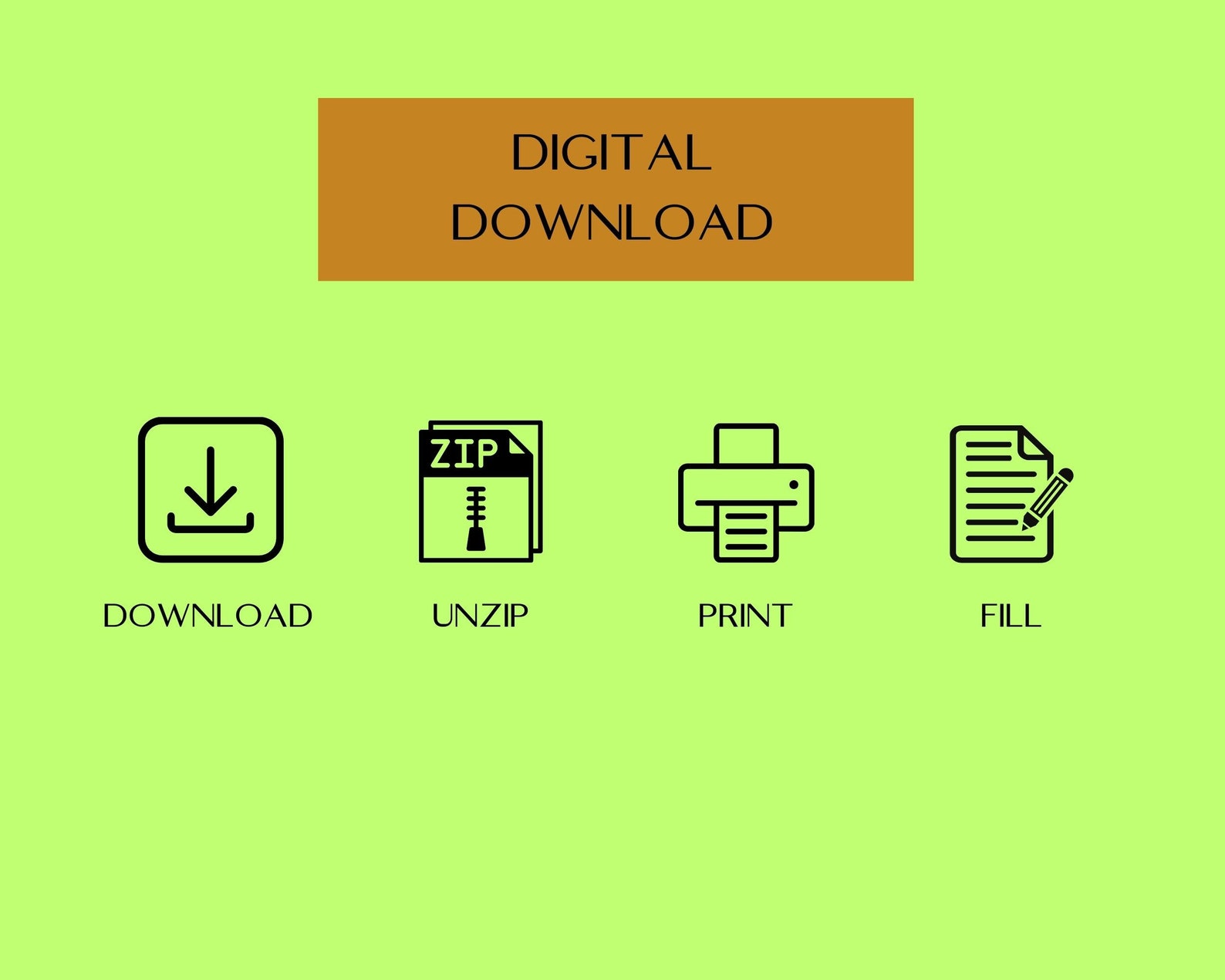 Kids Daily Checklist, Chore Chart for Kids Printable, Digital Chore ...