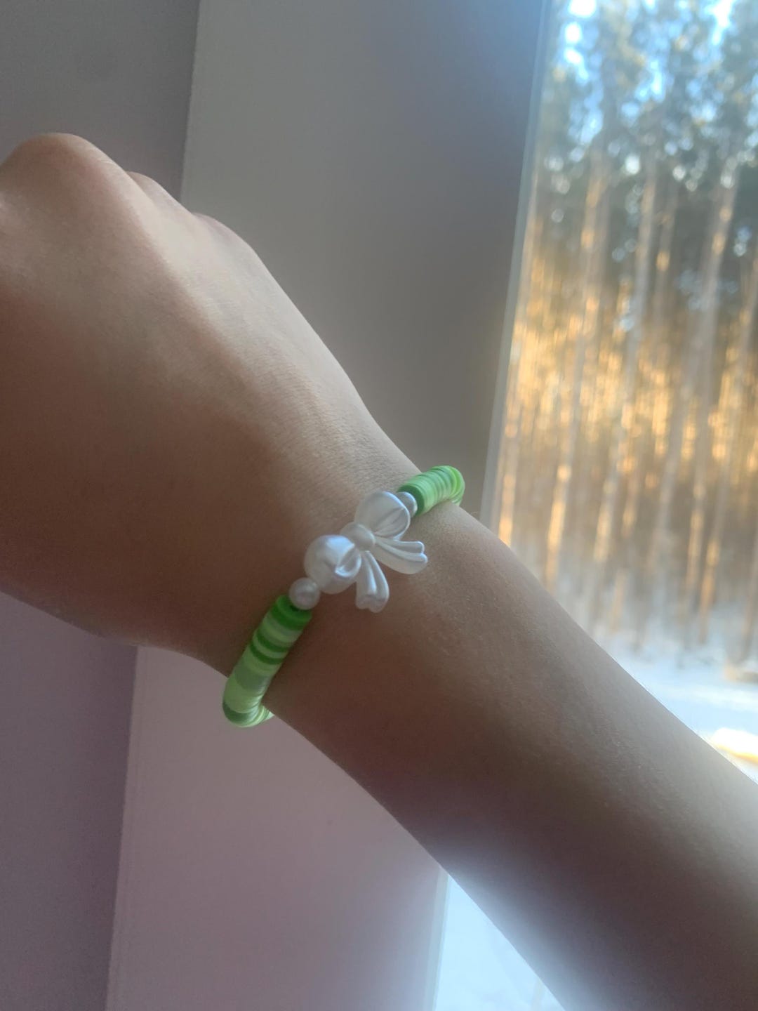 Green Apple Bow Tie ~BRACELET~ - Etsy