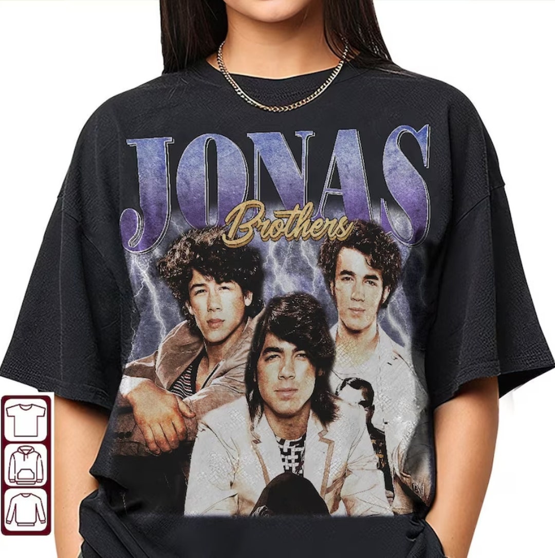 Jonas Brothers 90s Vintage Shirt, Jonas Brothers Bootleg Shirt, Jonas Brothers Tee 1489064048 - Etsy