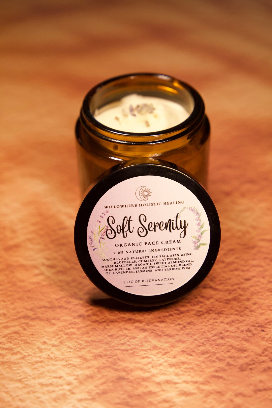 Soft Serenity Organic Facial Cream - Etsy