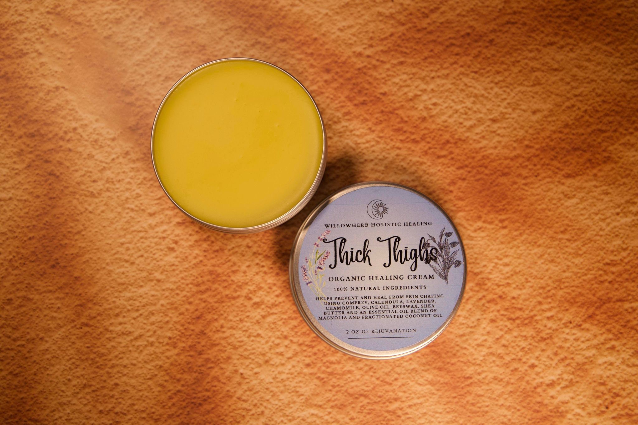 Thick Thighs Organic Healing Salve for Skin Chafing - Etsy