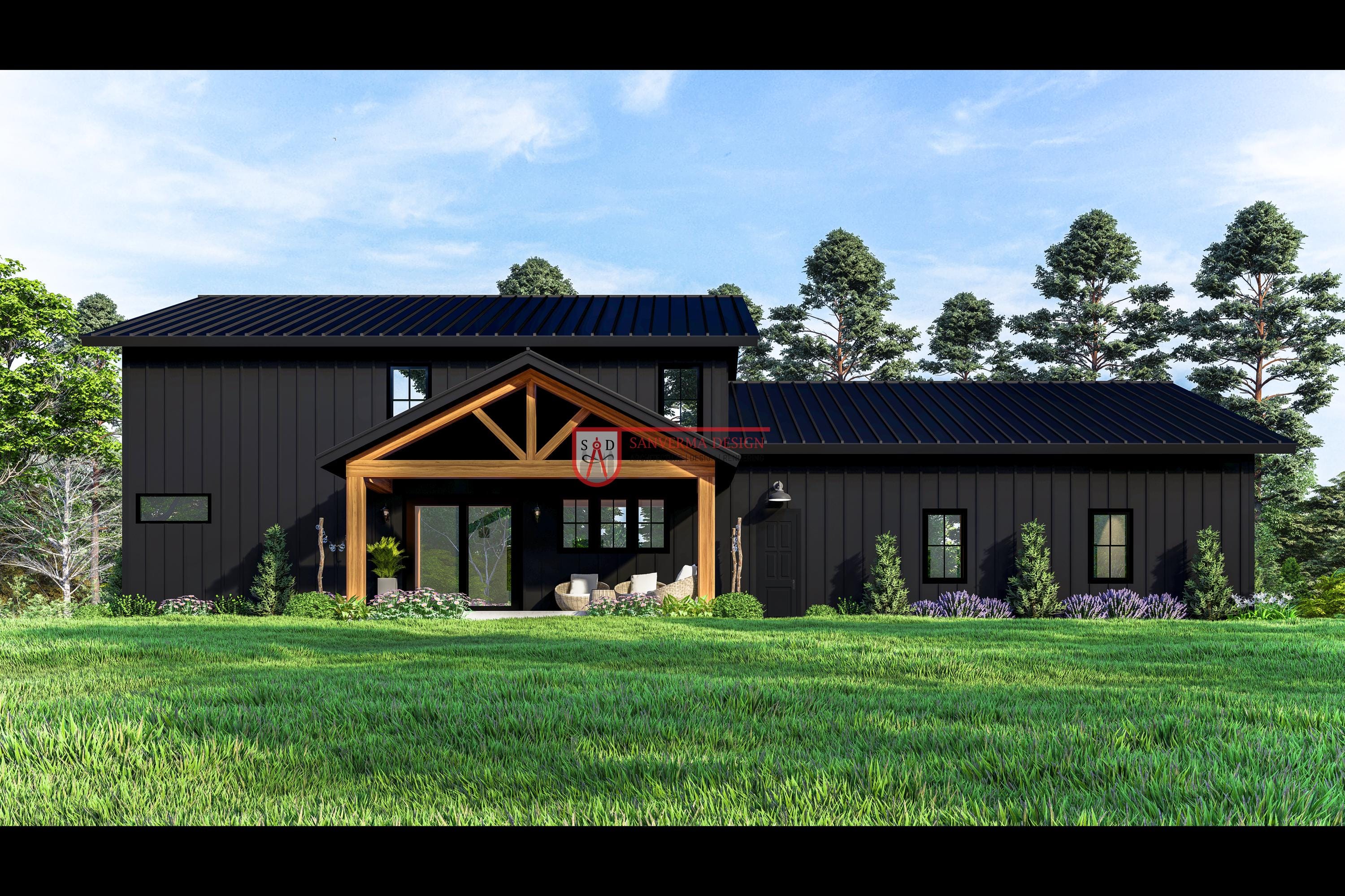 3 Bedroom Barndominium With Loft - 2 Level Barndo | Office | Garage ...