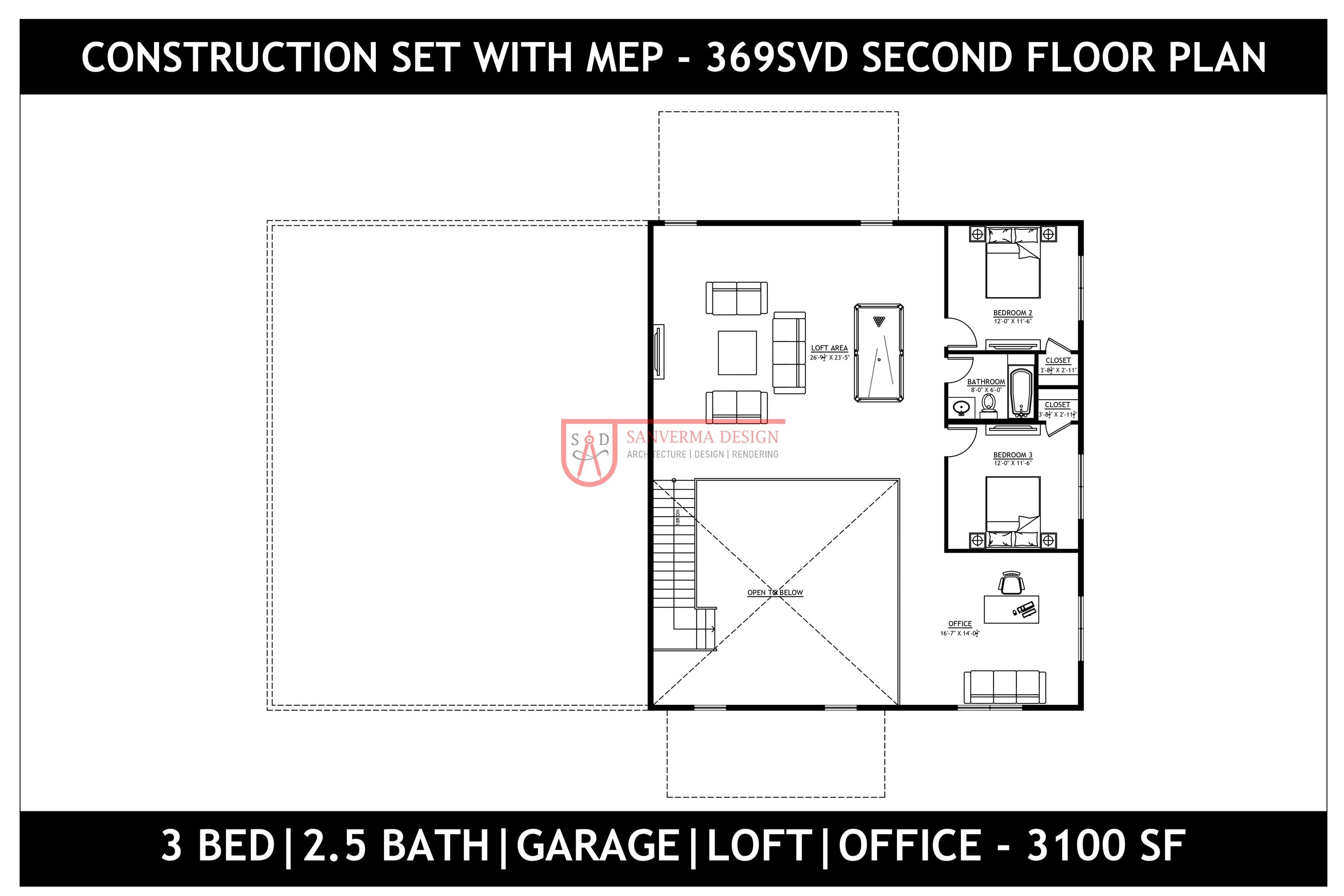 3 Bedroom Barndominium With Loft - 2 Level Barndo | Office | Garage ...