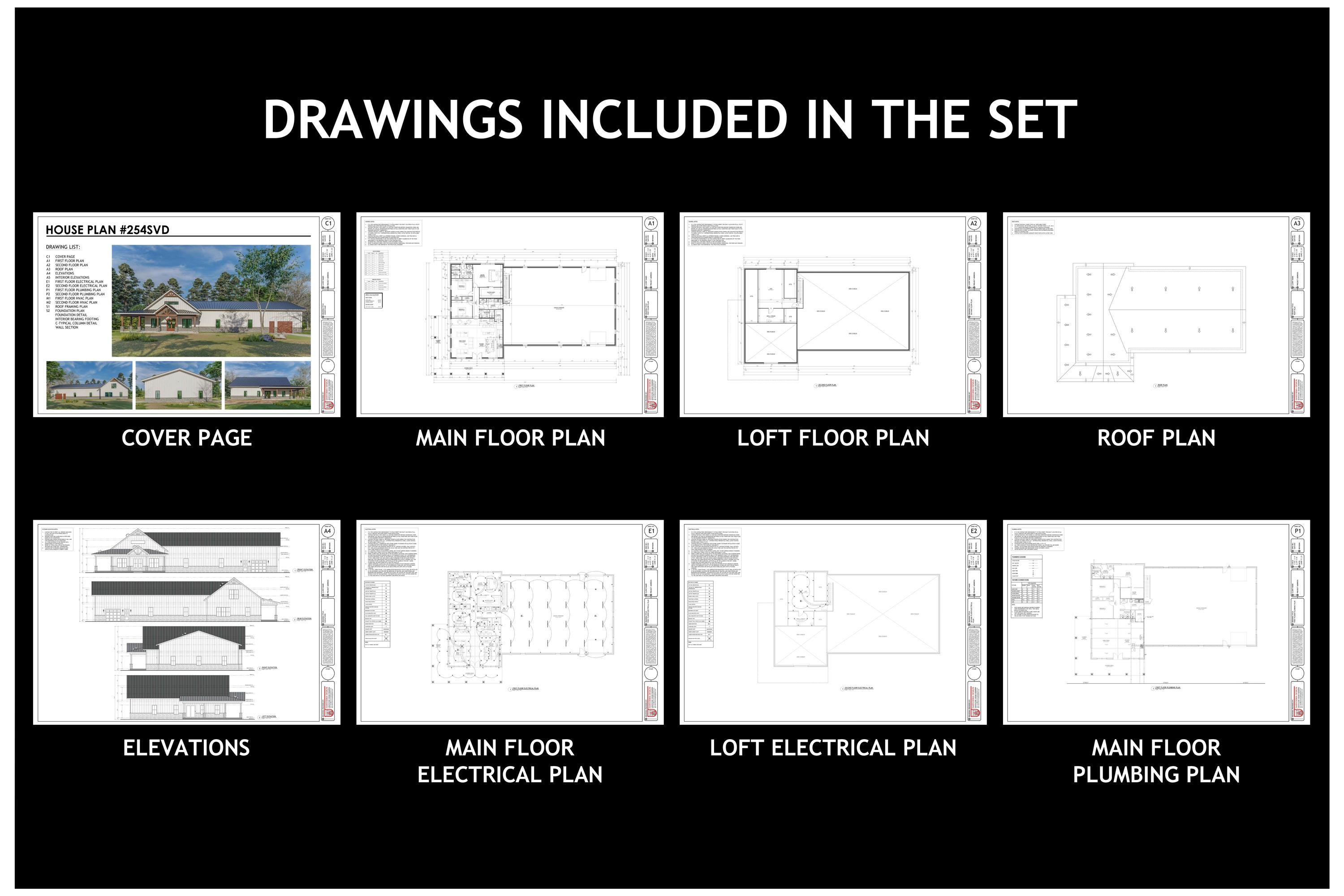 3 Bedroom Barndominium | 2 Bath | 2 LEVEL - Drawing Blueprints 2000 Sq ...