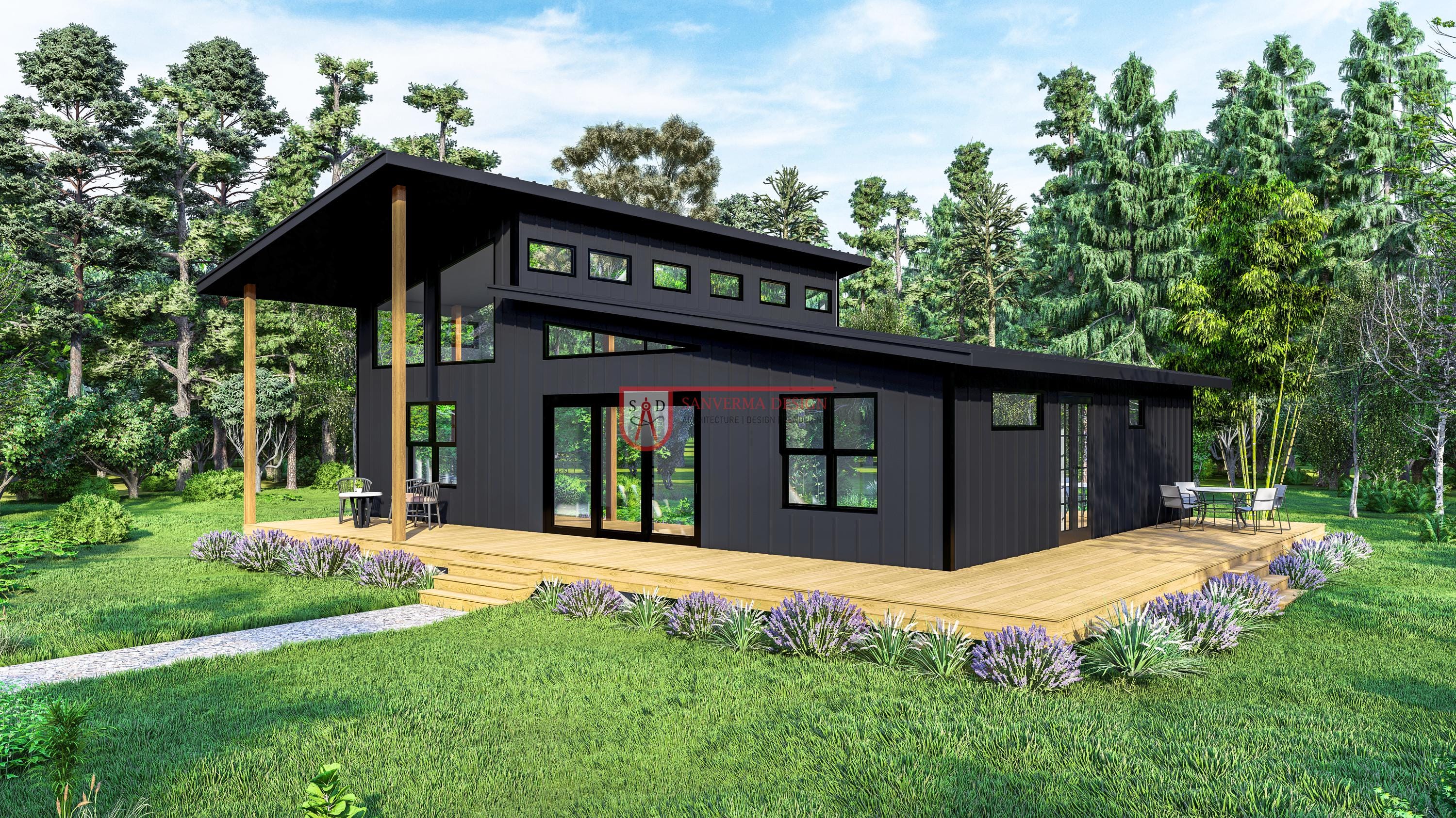 Barndo Floor Plan With Loft – 3 Bed 2 Bath Office | 2000SF Barndo Plan ...