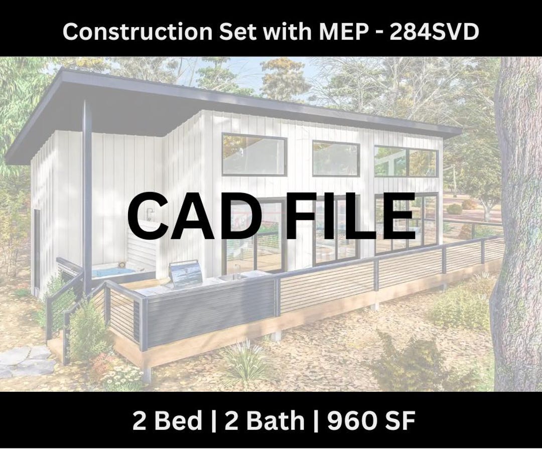 284SVD Add-on: Editable CAD File for Purchased Stock Plan - Etsy