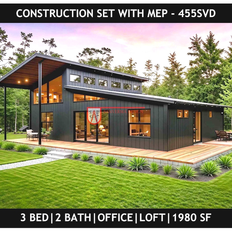 Barndo Office Floor Plan - Etsy