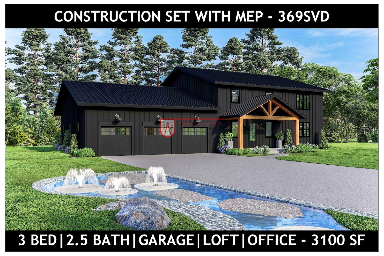 3 Bedroom Barndominium With Loft - 2 Level Barndo | Office | Garage ...