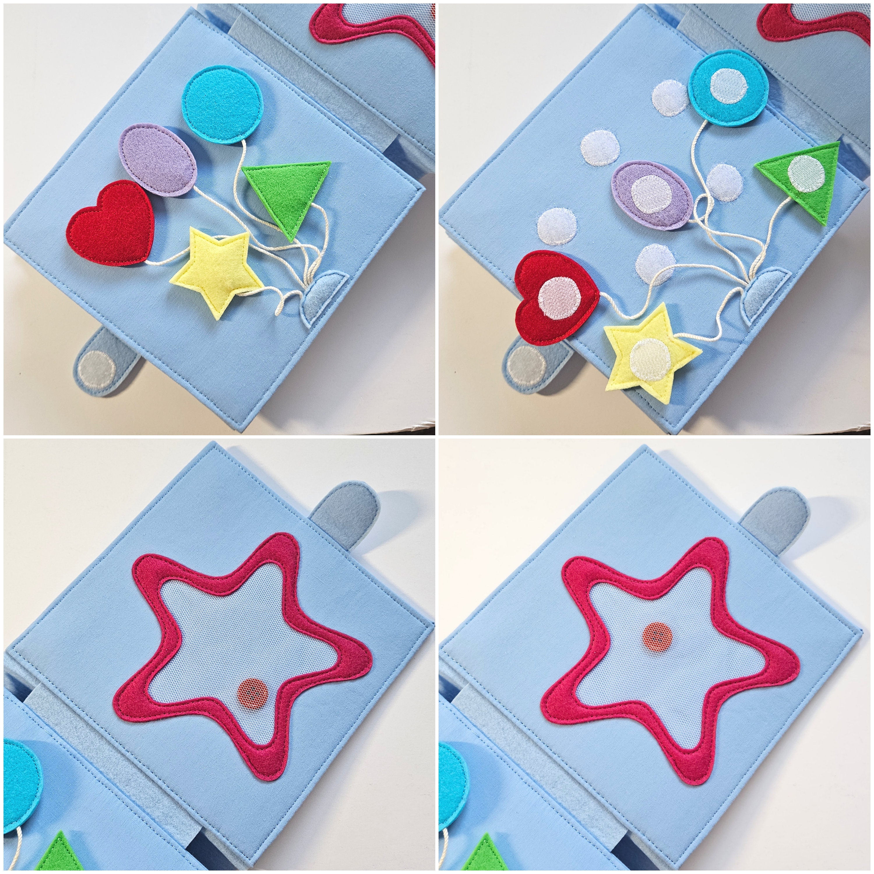 Montessori Felt Book / Silent Book - Etsy