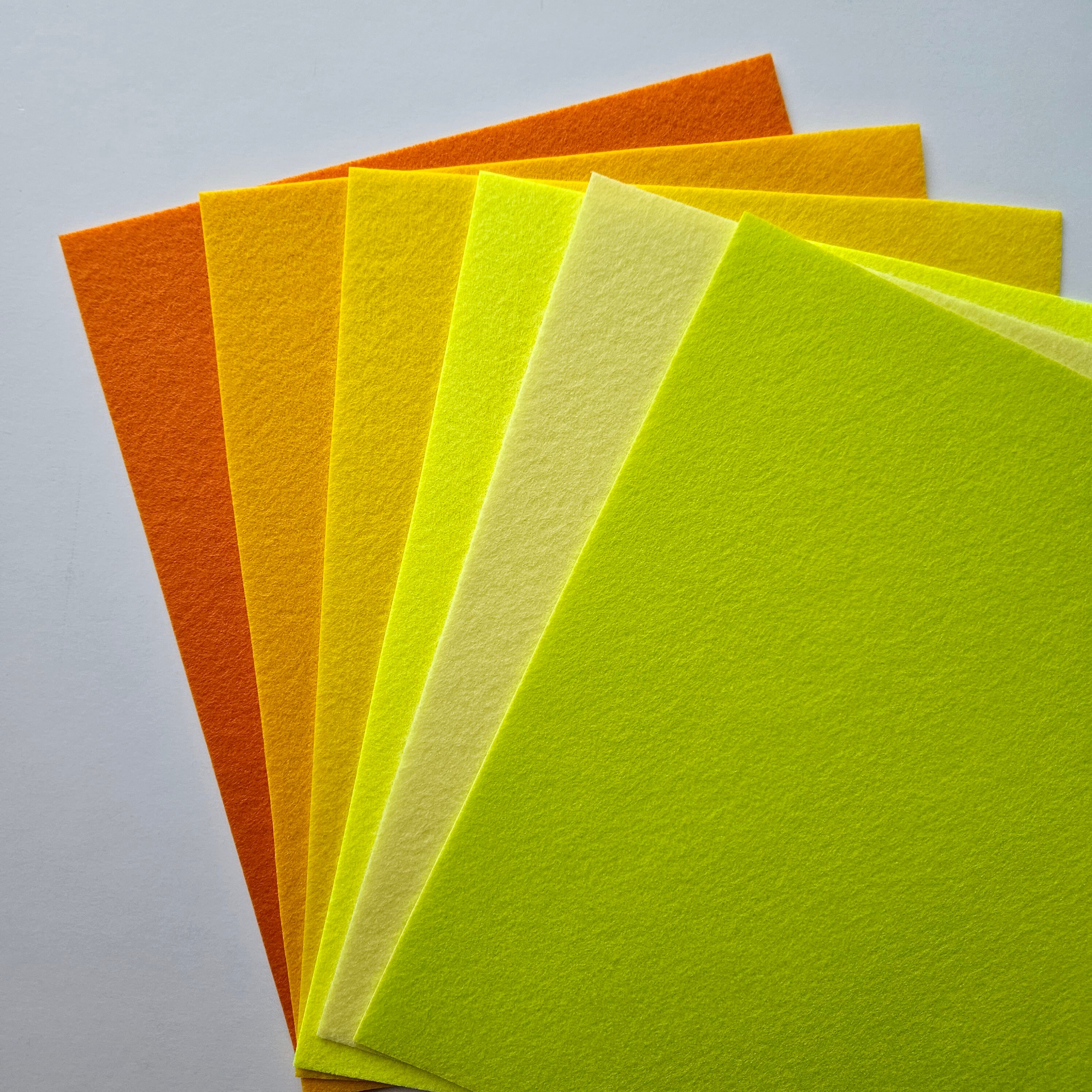 38 Colour Set of Hard Felt by Shinwon Factory - Etsy