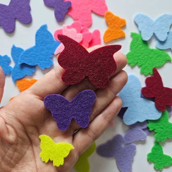 Felt Butterflies - Etsy