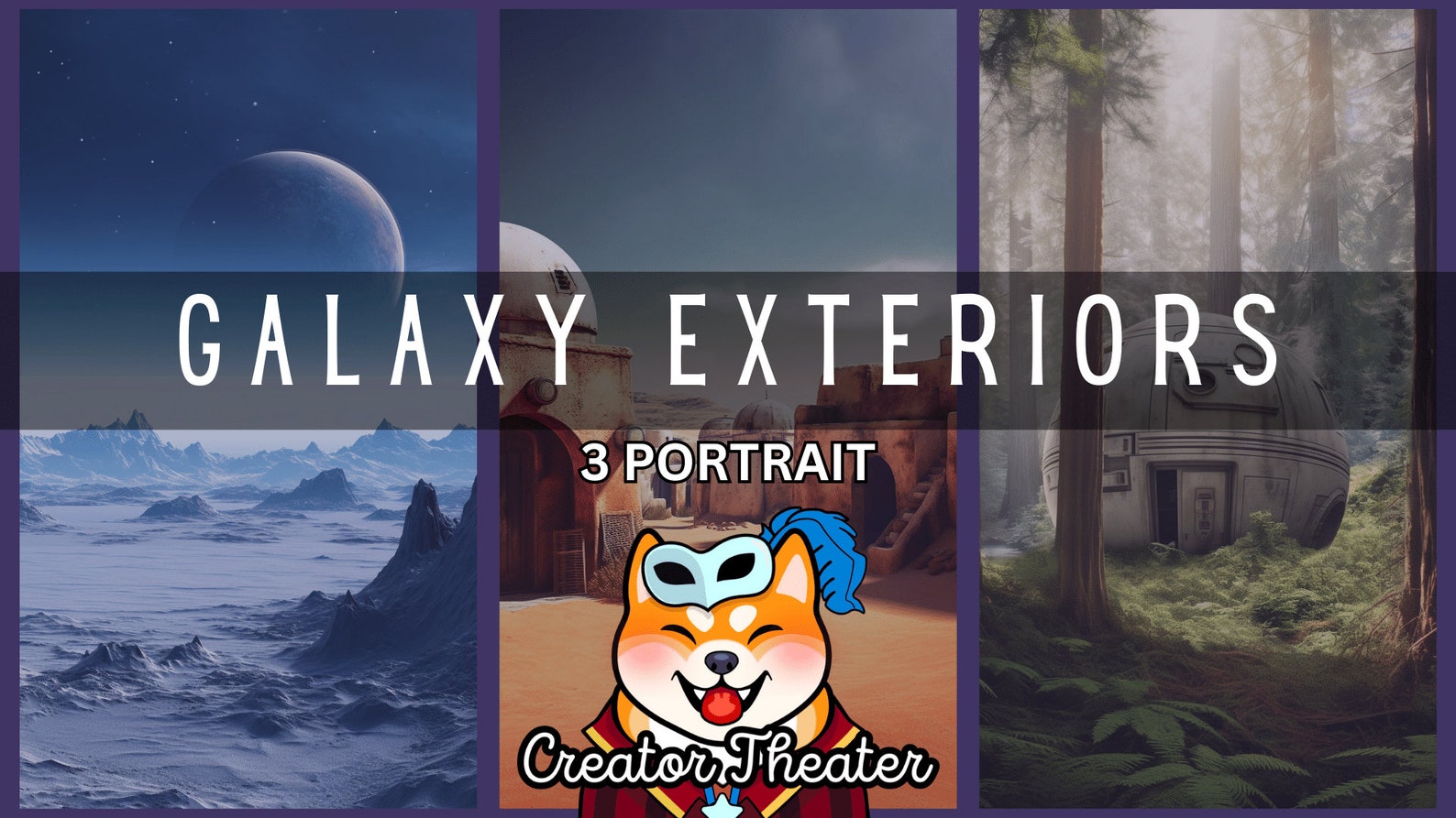 Star Wars Cosplay Digital Backdrop Background for Photography Photoshop ...