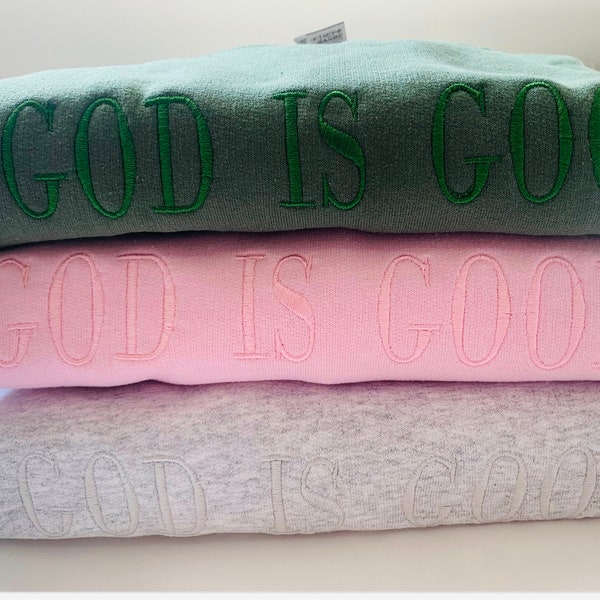 God is Good Sweatshirt - Etsy