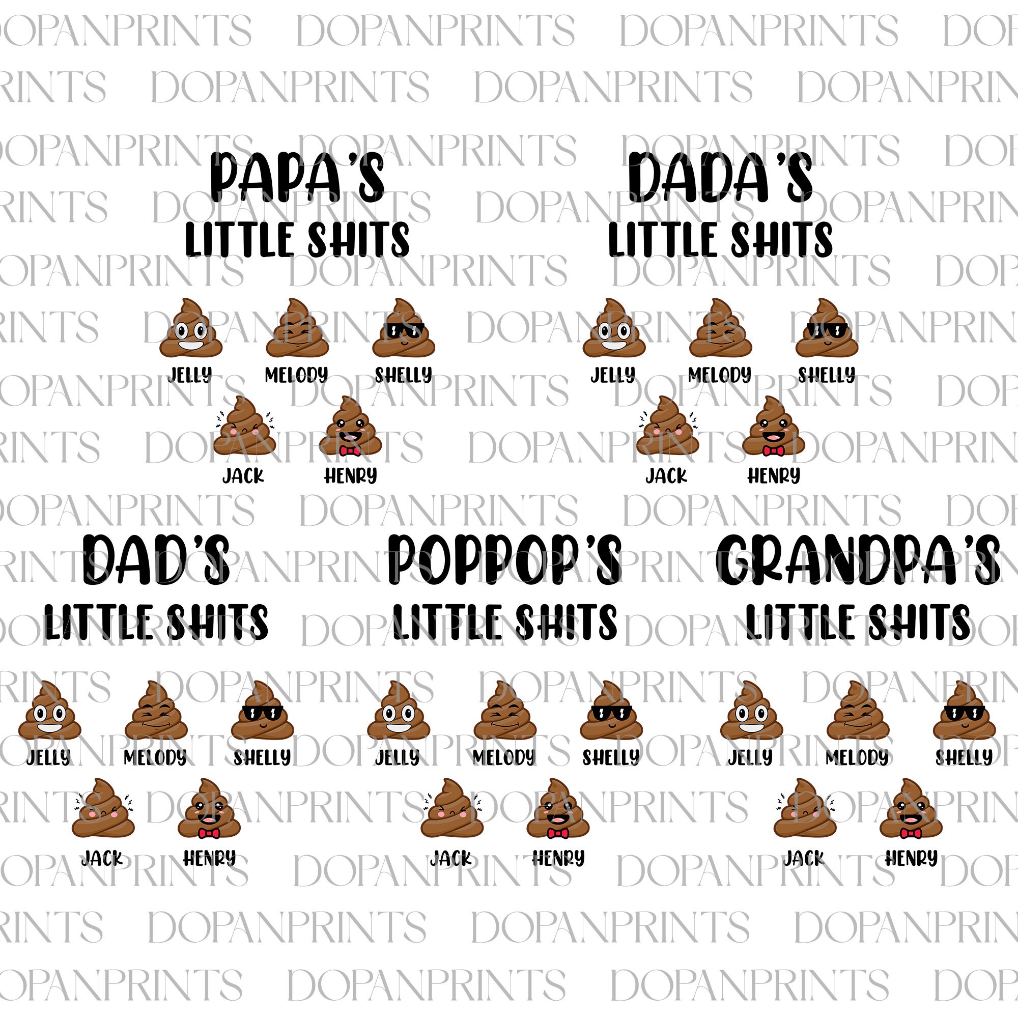 Poop Emoji Dad Quotes