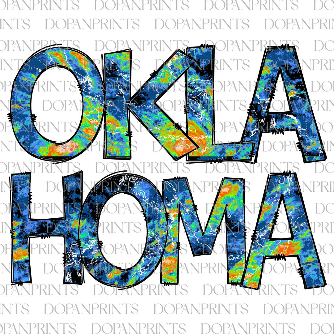 Oklahoma Weather Radar PNG, Storm Tracker State Png, Oklahoma State ...