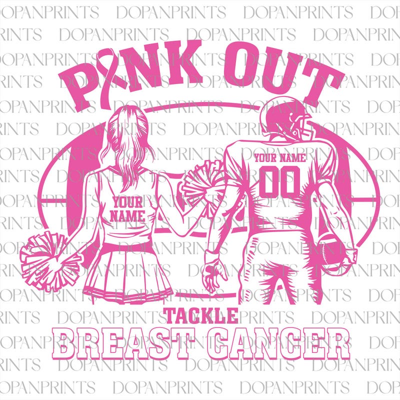 Pink Out Svg - Etsy