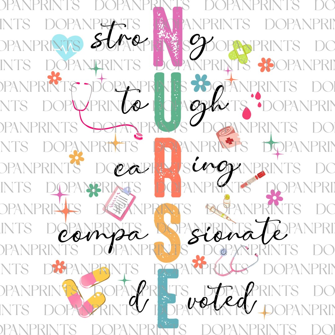 Nurse Png, Groovy Nurse Life Png, Cool Nurse Gift, Funny Nurse Stuff ...