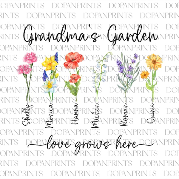 Grandmas Garden - Etsy