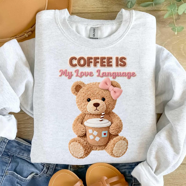 Faux Yarn Coffee is My Love Language Png, Yarn Crochet Valentine's Day ...