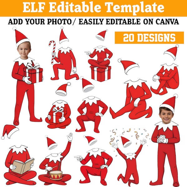 Elf Photo Frame - Etsy