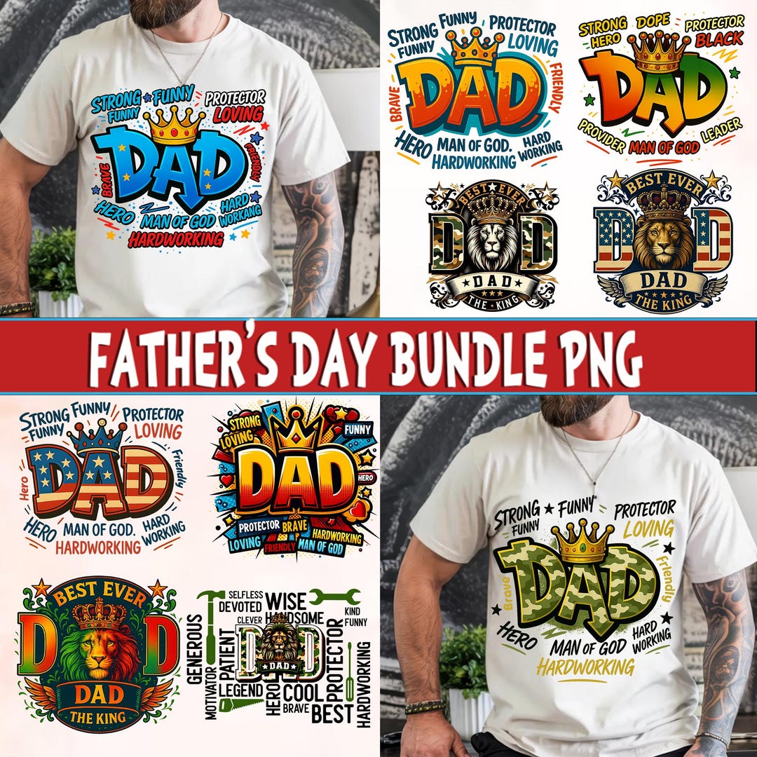 Dad Graffiti Png Bundle, Dad Png, Father Graffiti Png, Funny Dad Png ...