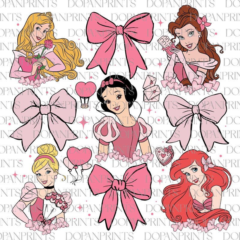 Princess Valentines - Etsy