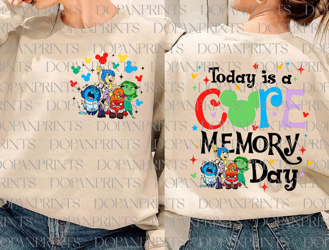 2 Sides to Day is A Core Memory Day Png, Mental Health Png, Cartoon ...