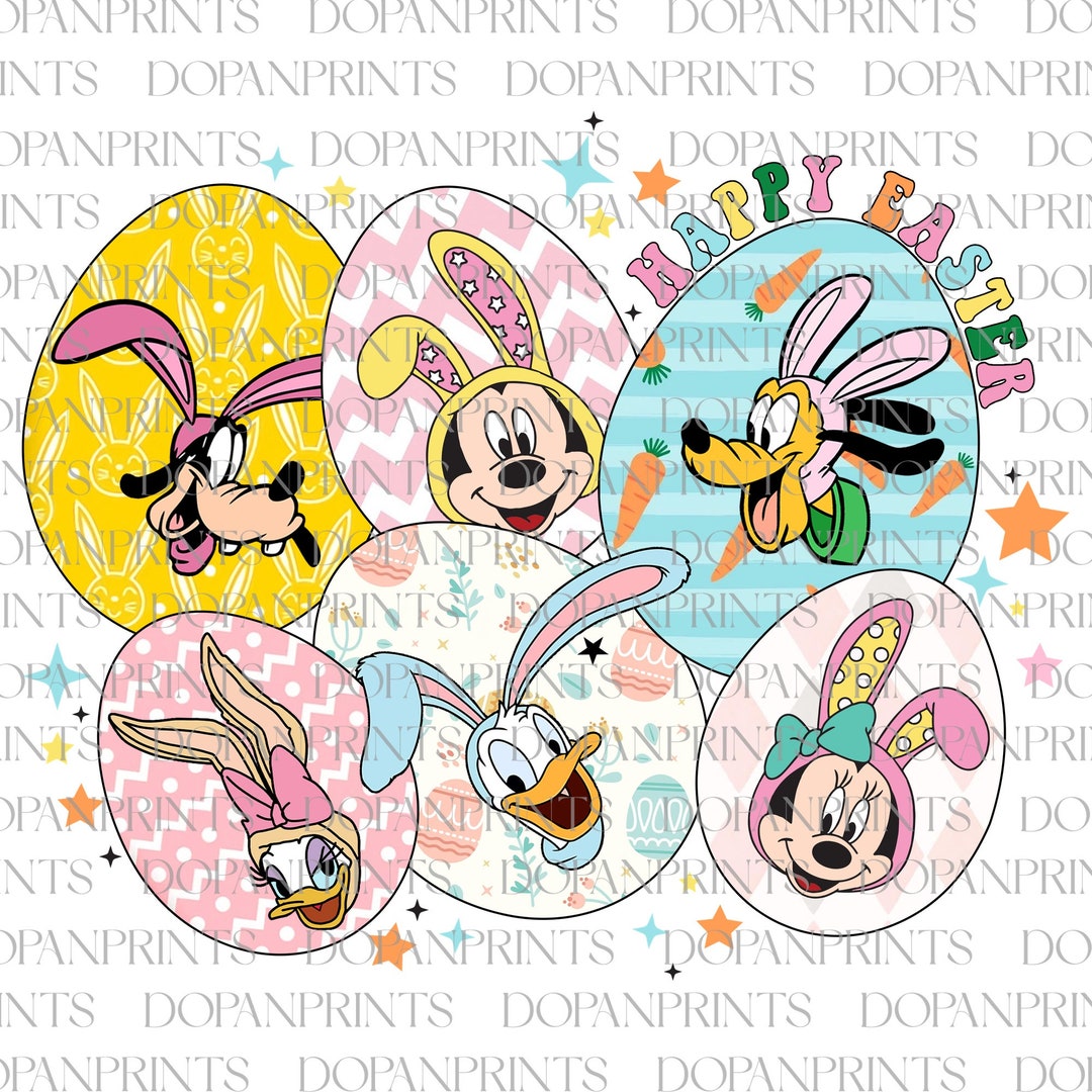 Frohe Ostern Png, Maus und Freunde Ostern Png, Cartoon Ostern Png ...
