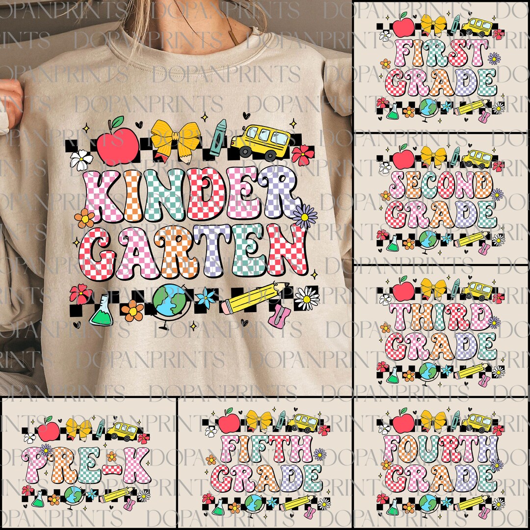 Bundle Back to School Png, Custom Teacher Png, Teacher 1st/2nd/3rd ...