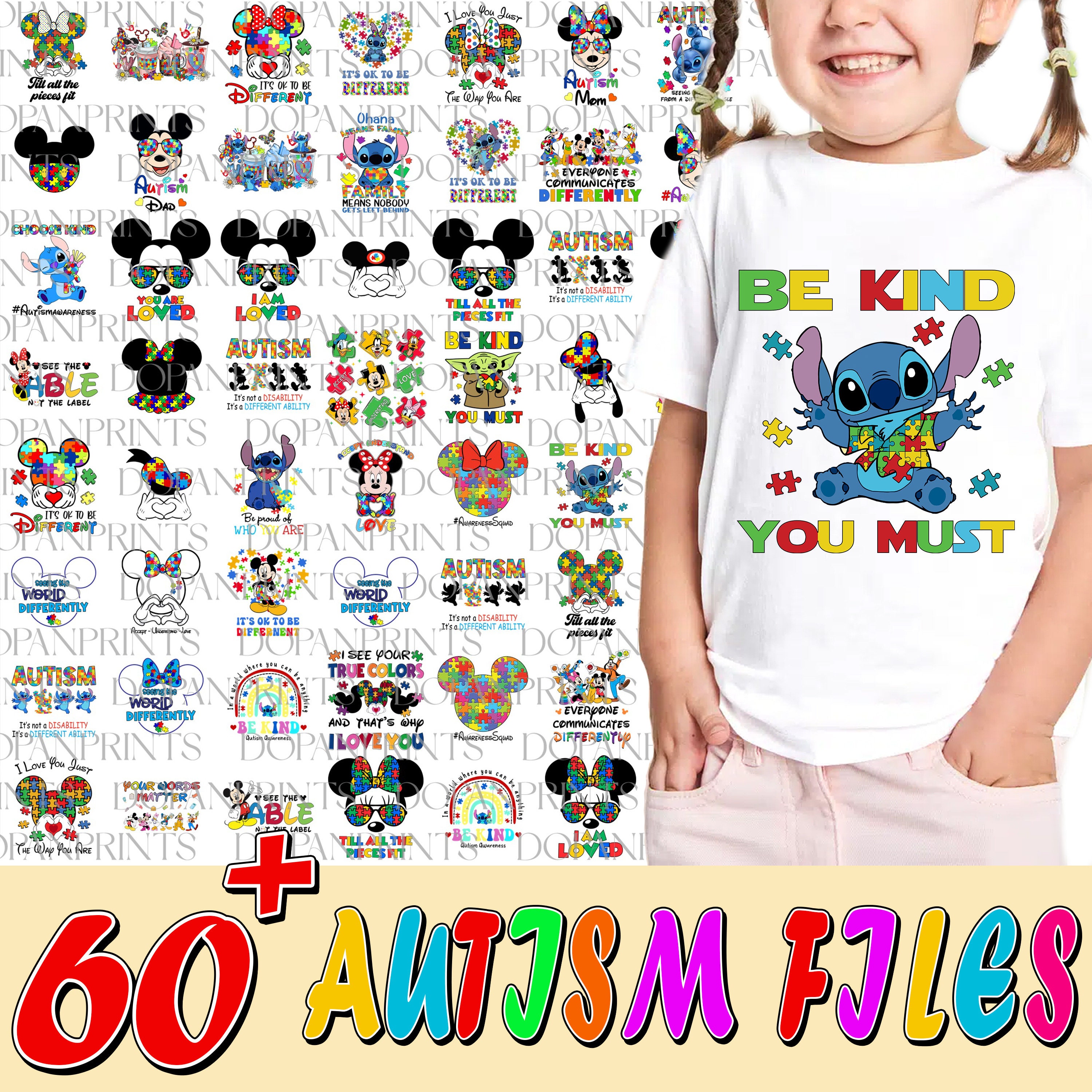 Bundle 64 Cartoon Autism Png, Mouse Autism Puzzle Png, Character Autism ...