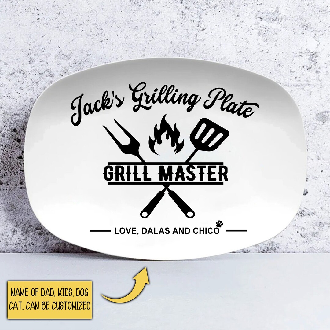 Custom Grilling Platter Png, Dad Grill Master Png, Father's Day Png ...
