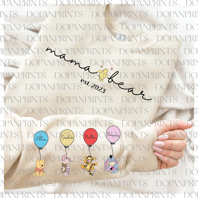 Custom Mama Bear Dtf - Etsy