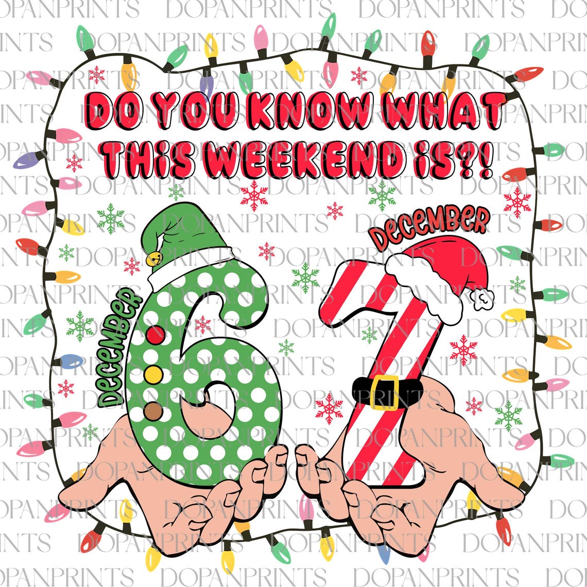 6-7 Elf Printable Prop, Elf Letter for 67 Png, Trending Meme Christmas ...