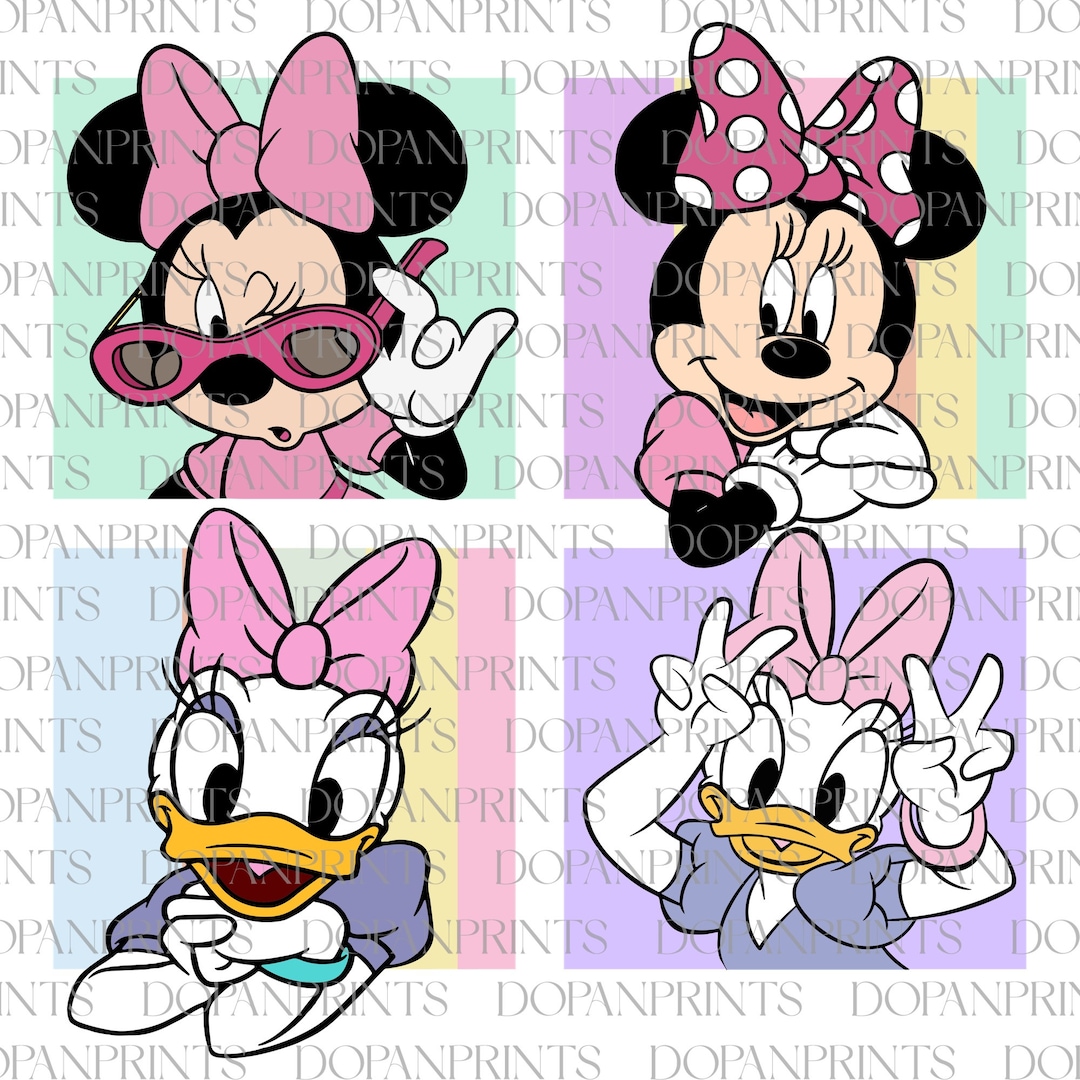 Best Friends Png, Mouse and Friends Png, Family Vacation Png, Retro ...