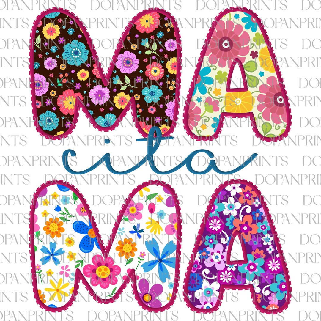 Mamacita PNG Sublimation, Spanish Mama Png, Madre Png, Happy Mother's ...