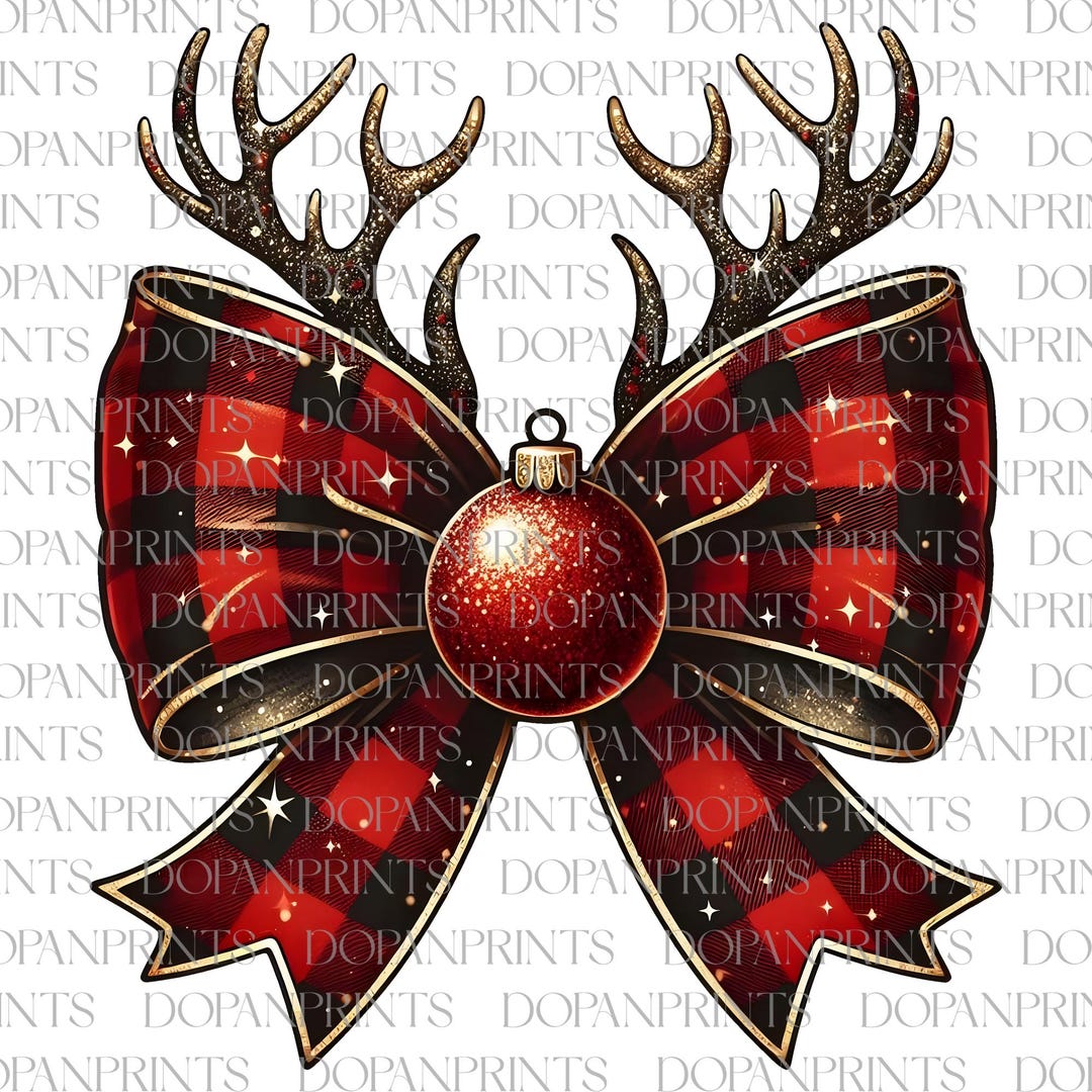 Christmas Coquette Bow Png, Santa Claus Png, Merry Christmas Png, Retro ...