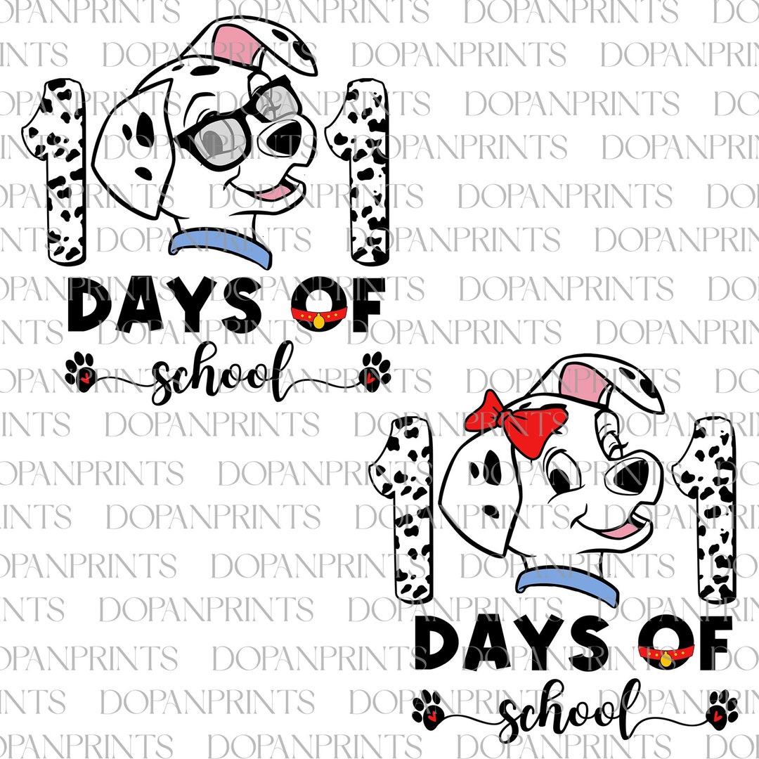 Bundle 101 Days of School Png, 100 Days of School Png, 101 Days of ...
