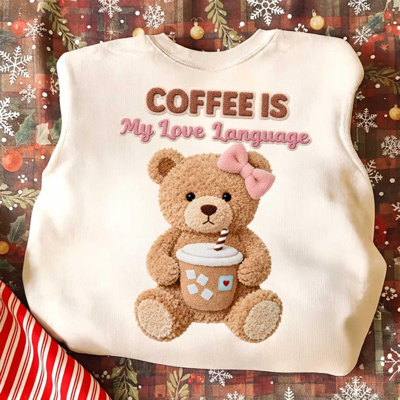 Faux Yarn Coffee is My Love Language Png, Yarn Crochet Valentine's Day ...