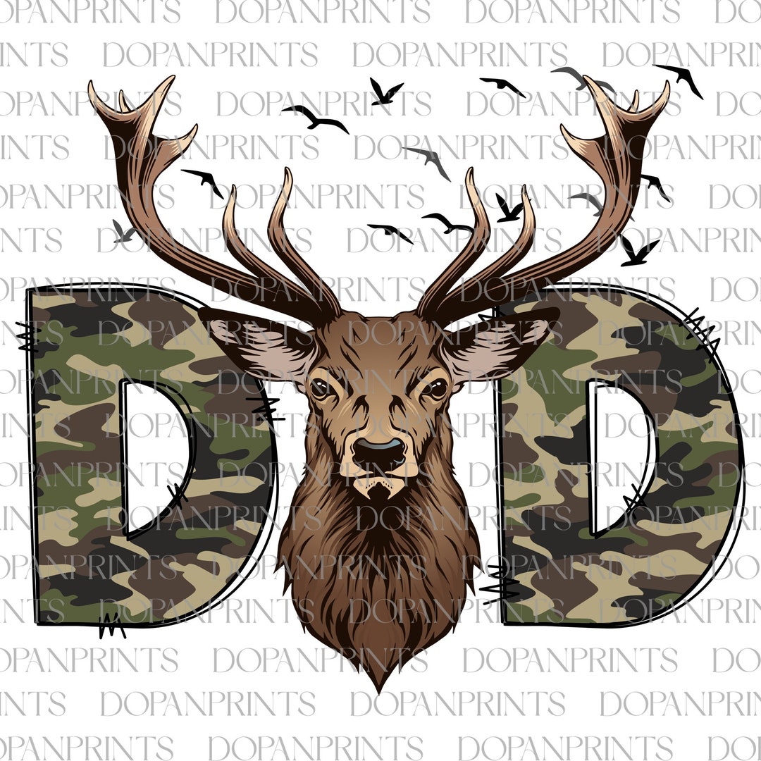 Hunting Dad Png, Happy Father's Day Png, Deer Hunting Season Png ...