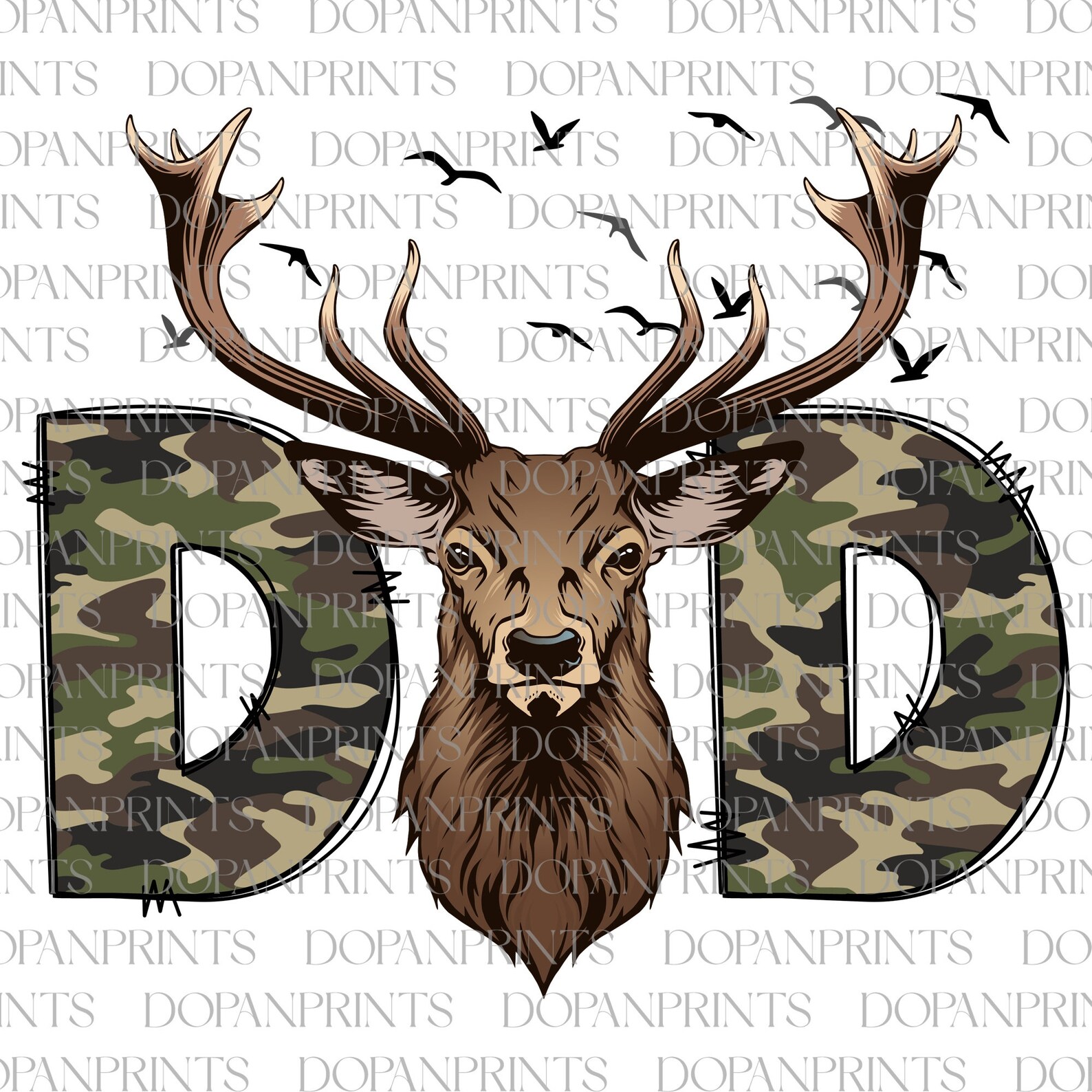 Hunting Dad Png, Happy Father's Day Png, Deer Hunting Season Png ...