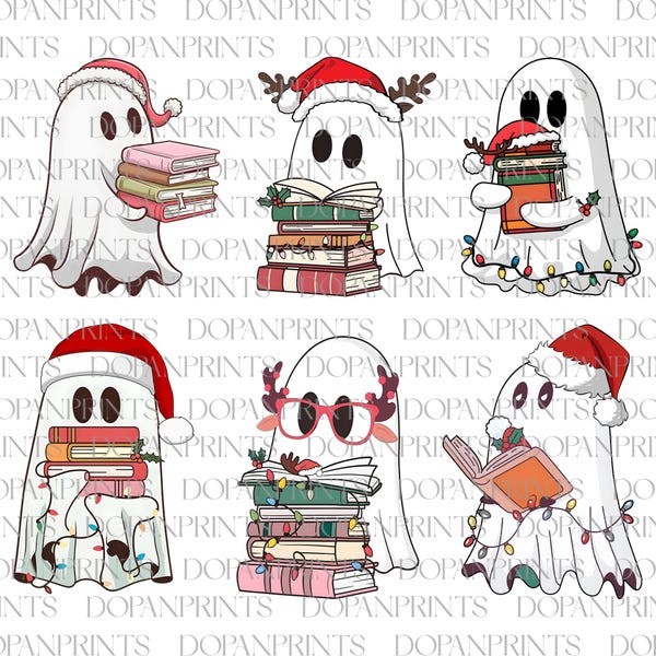 Ghost Christmas Png - Etsy