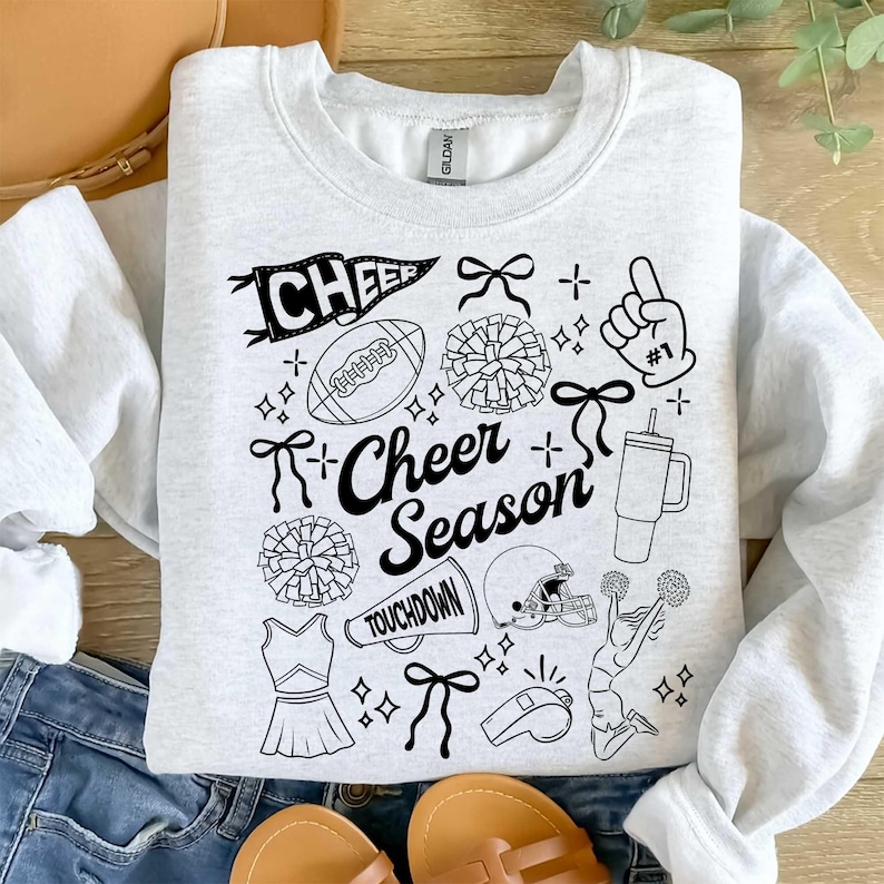 Cheer Season Svg, Cheer Coquette Svg, Cheer Mom Shirt Design, Cheer ...