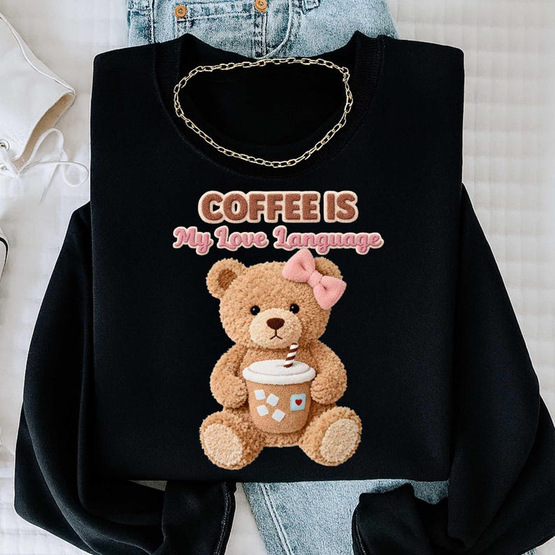 Faux Yarn Coffee is My Love Language Png, Yarn Crochet Valentine's Day ...