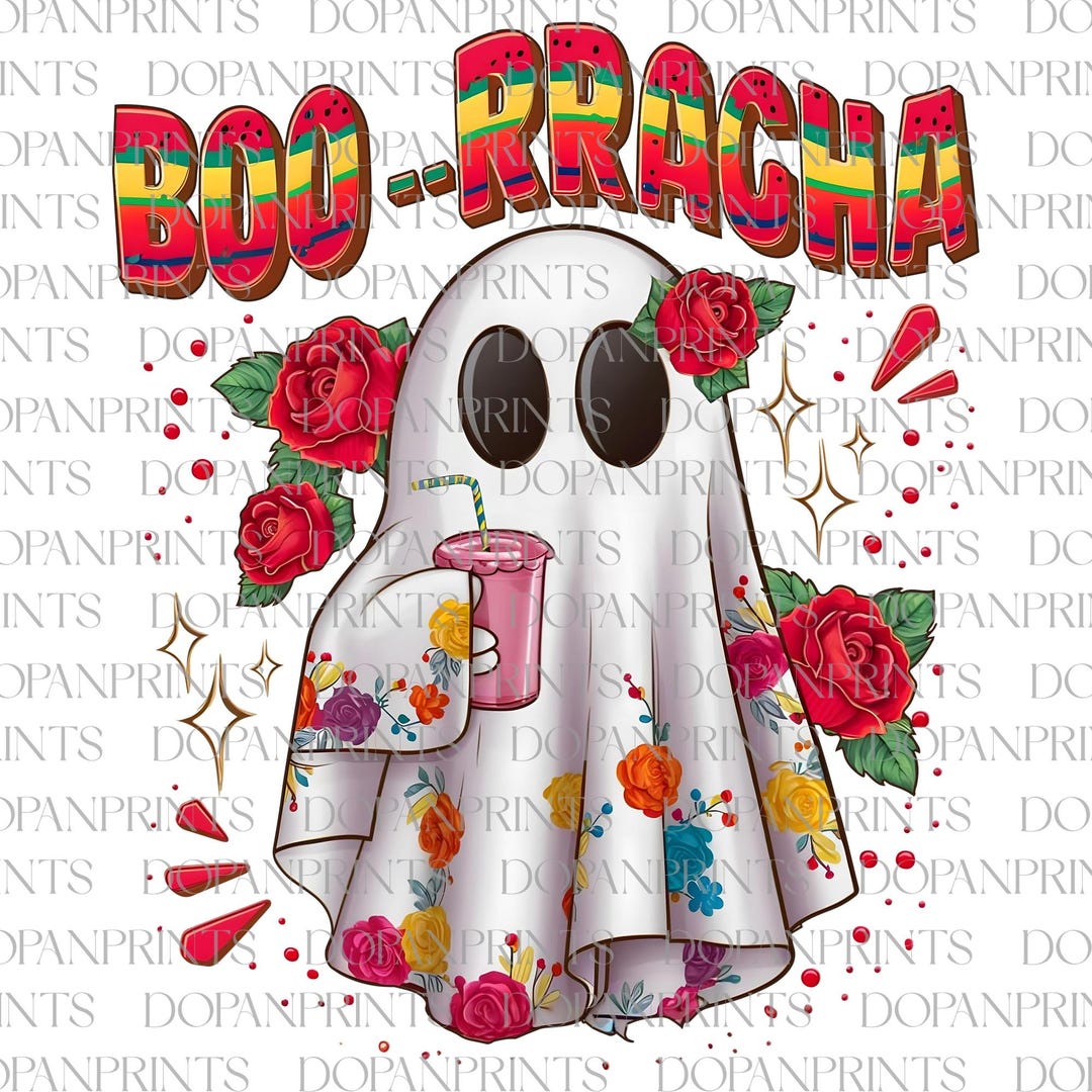 Boo Halloween Png, Mexican Ghost Png, Latino Halloween, Funny Boujee ...