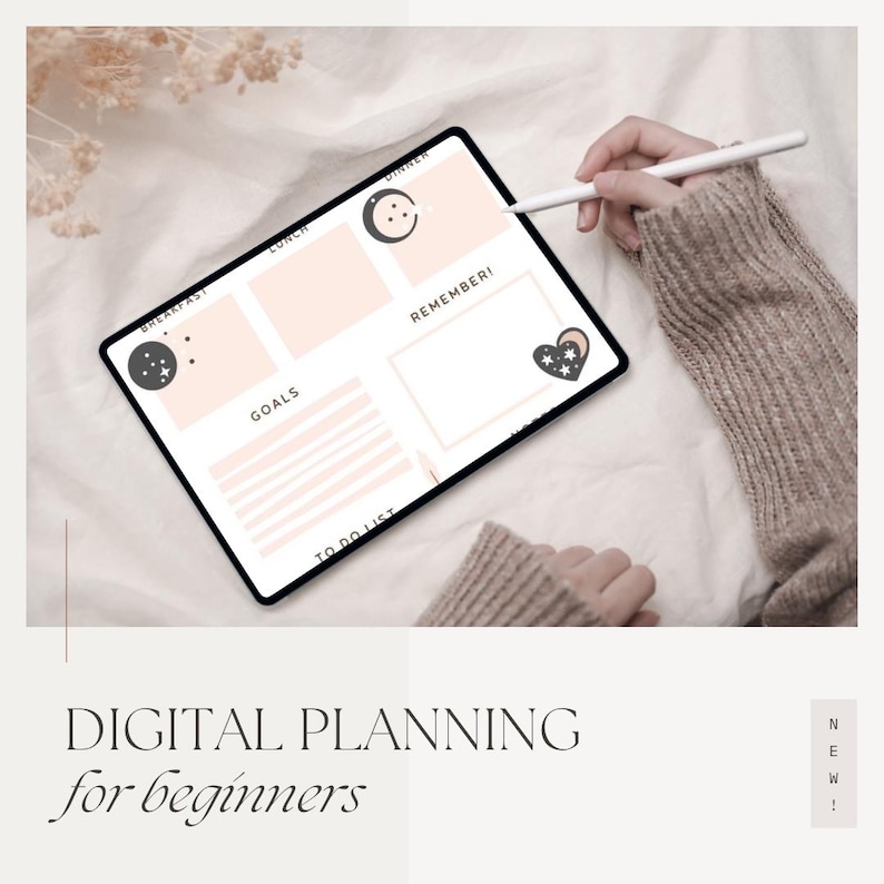 Minimalist Daily Planner Printable |goal Tracker | Digital PDF Planner ...