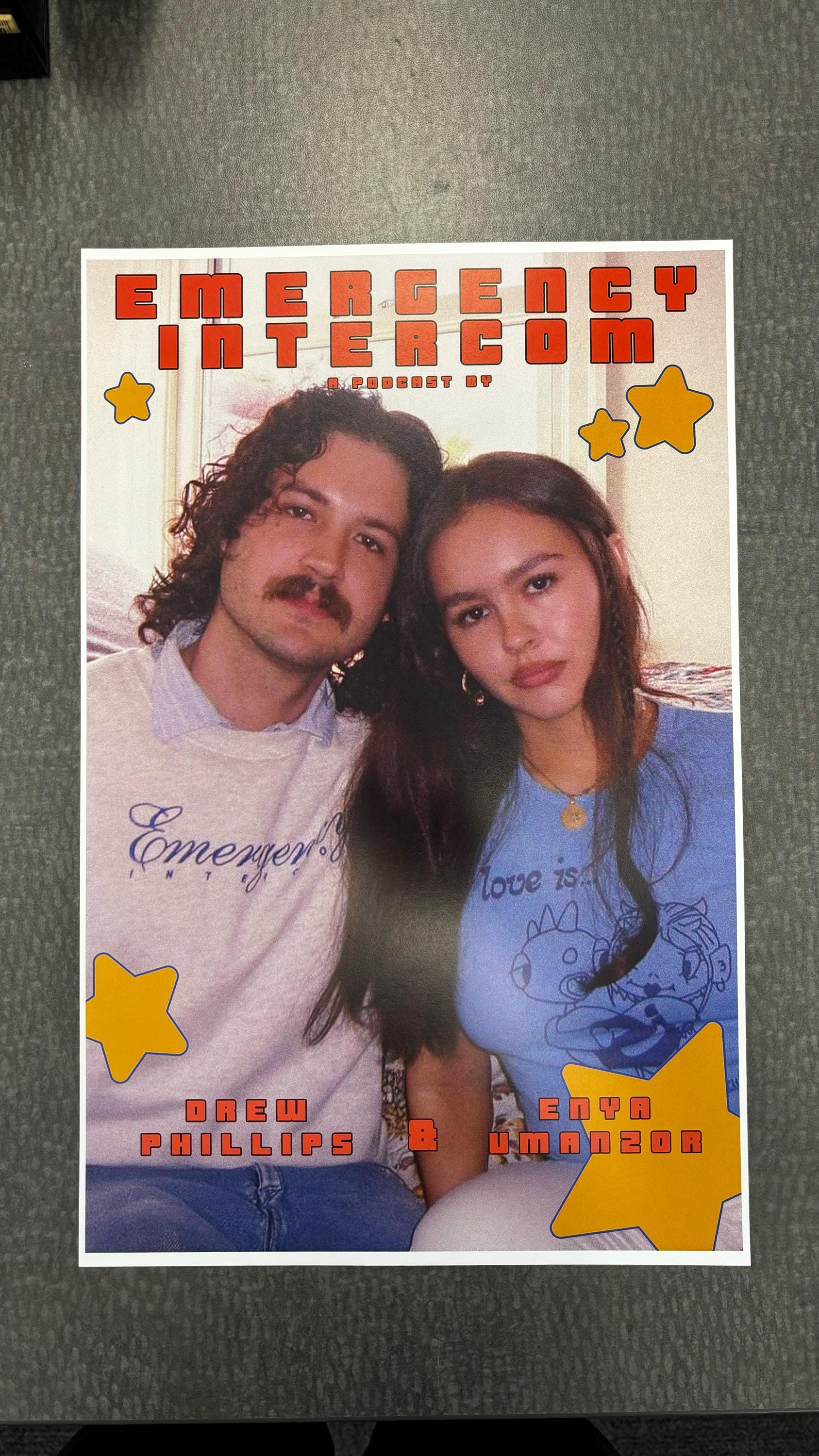 EMERGENCY INTERCOM POSTER - Etsy