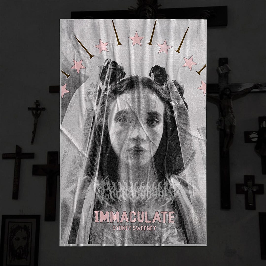 Sydney Sweeney IMMACULATE POSTER - Etsy