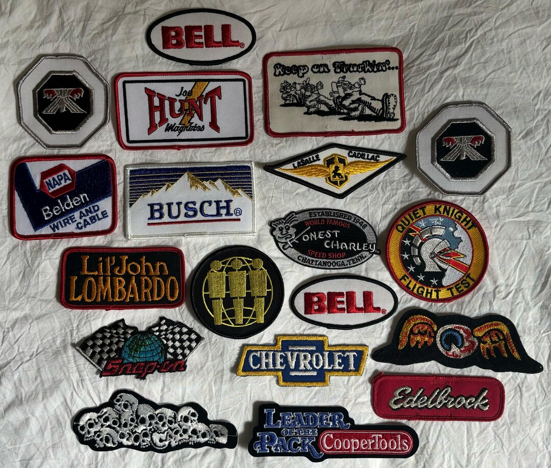 VINTAGE PATCHES Pack 3 - Etsy